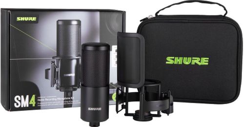 Acheter SHURE SM4-K-KIT MICRO STUDIO AVEC SUSPENSION ET ACCESSOIRES | Music Privilège