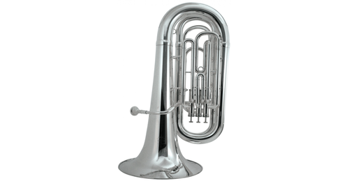 Acheter BESSON BE1087 SERIE 1000 TUBA ETUDE SIB 3 PISTONS ARGENTE ...