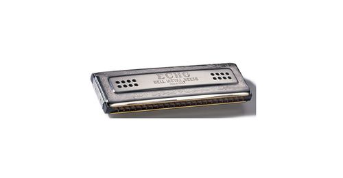 Acheter HOHNER ECHO DOUBLE DROIT HARMONICA 48 TROUS C/G | Music Privilège