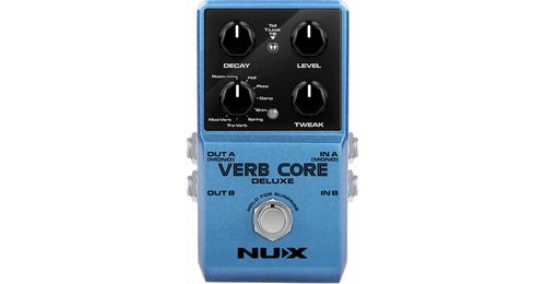 Acheter NUX VERNCORE-DLX-MK2 PEDALE REVERB NUMÉRIQUE - 8 MODES | Music Privilège